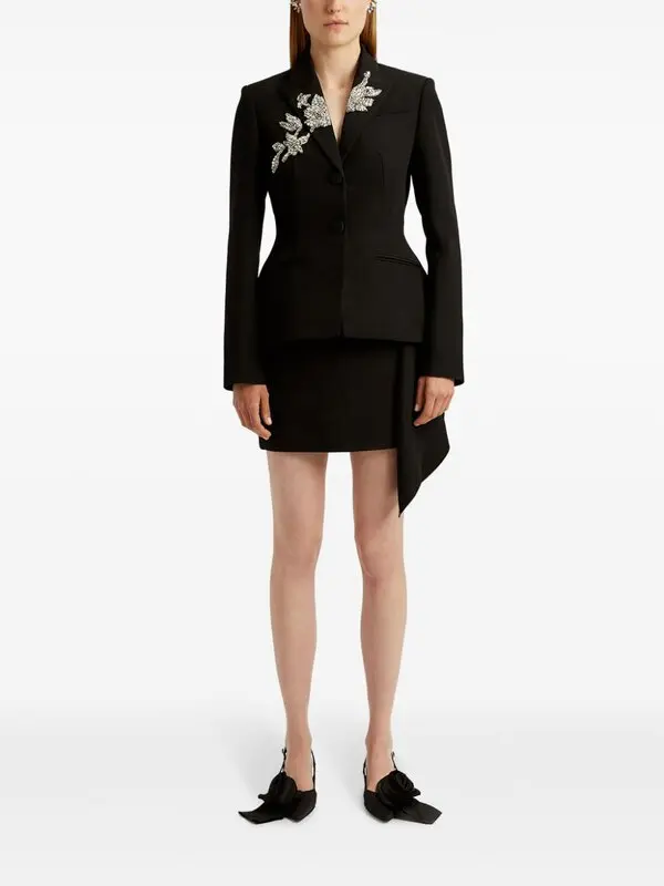 Erdem Crystal-embellished Blazer