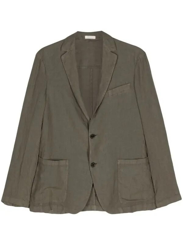 Altea Single-breasted Linen Blazer