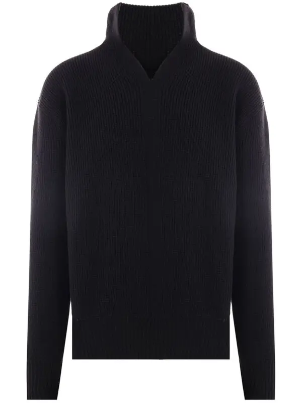 Rick Owens High-neck Wool Jumper
