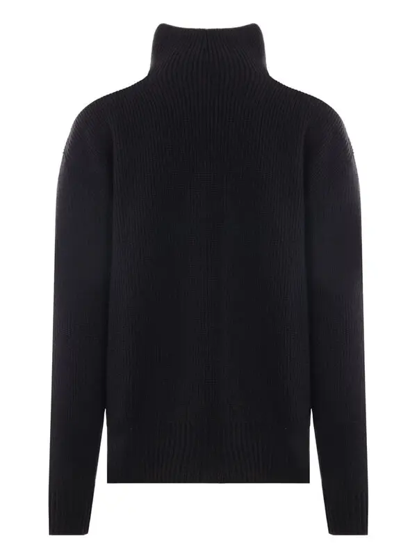 Rick Owens High-neck Wool Jumper