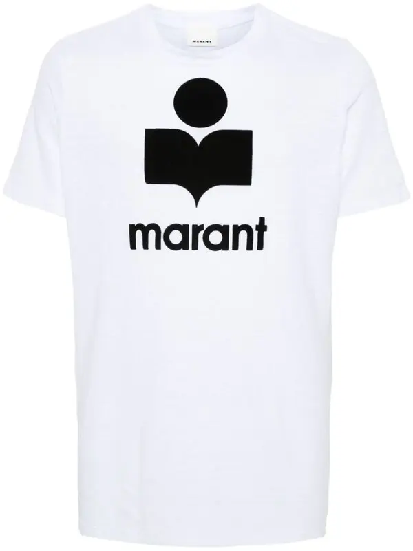 MARANT Karman Linen T-shirt - White