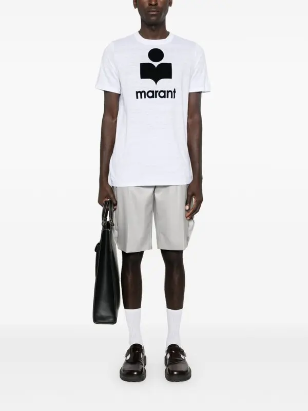 MARANT Karman Linen T-shirt - White