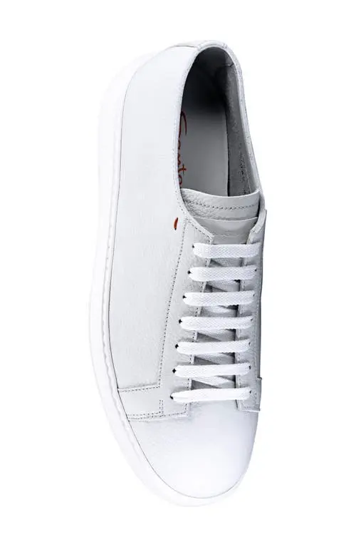 Santoni Biking Low-top Sneakers - White