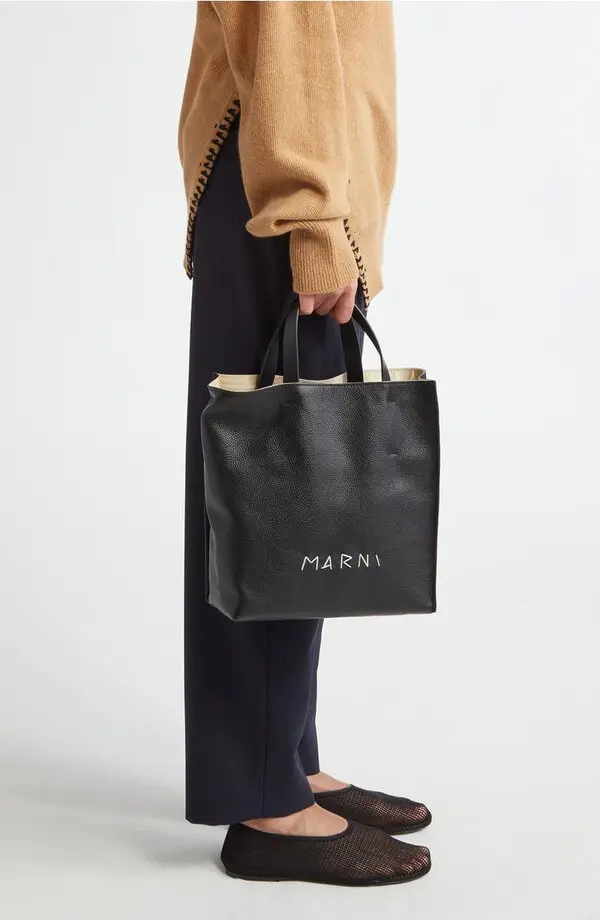 Marni Museo Small Leather Tote