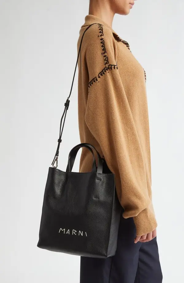 Marni Museo Small Leather Tote