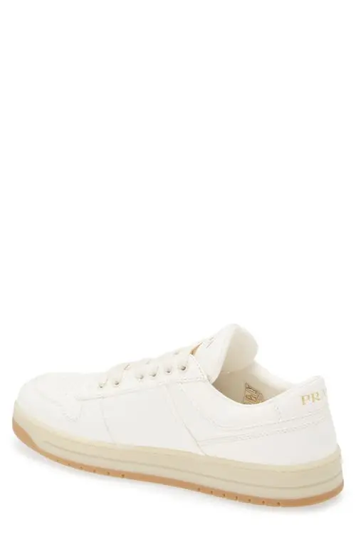Prada - Prada Downtown Leather Sneakers