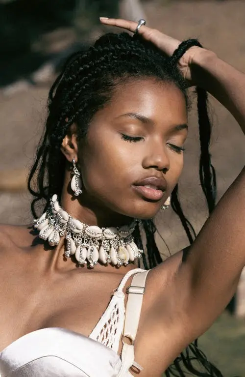 CHILD OF WILD Lakshmi Shell Choker