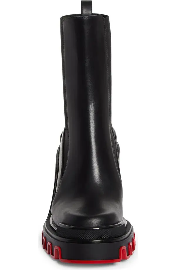 CHRISTIAN LOUBOUTIN Marchacroche Dune Chelsea Boots