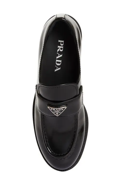 Prada Patent Leather Loafer - Nero