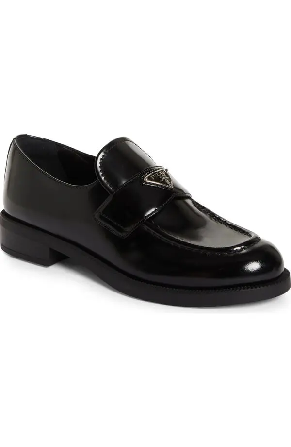 Prada Patent Leather Loafer - Nero
