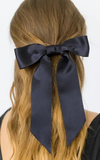 JENNIFER BEHR Virginia Silk Bow Hair Clip