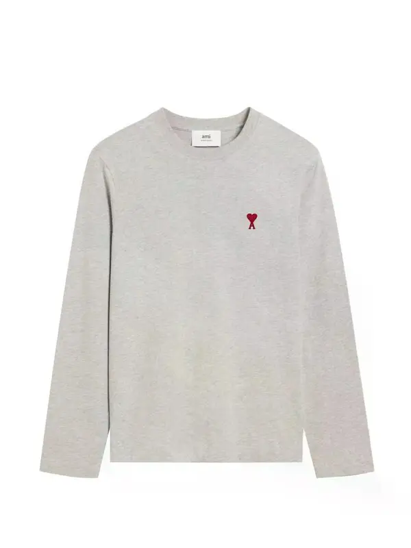 Ami De Coeur Long Sleeve T-shirt - Grey