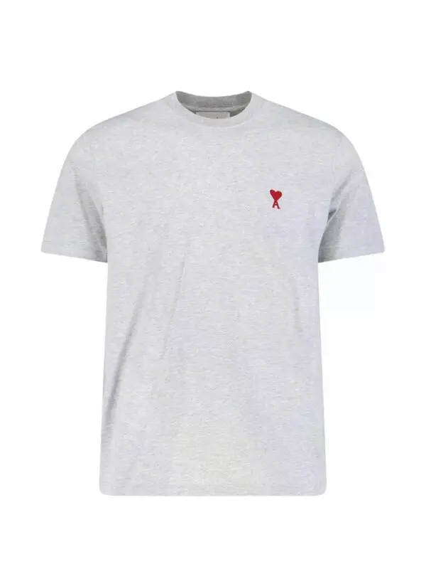 AMI Paris De Coeur T-shirt - Grey