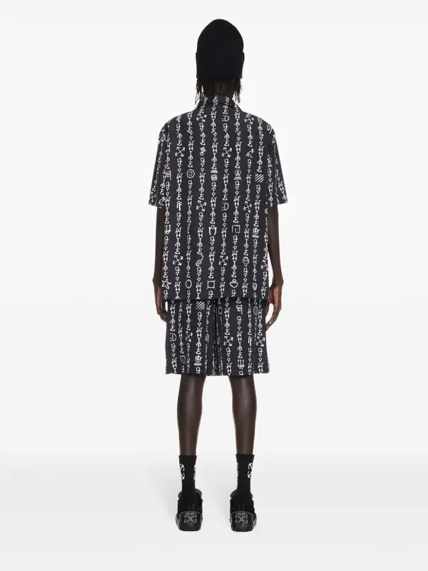 Off-White Type Ao Bermuda Shorts