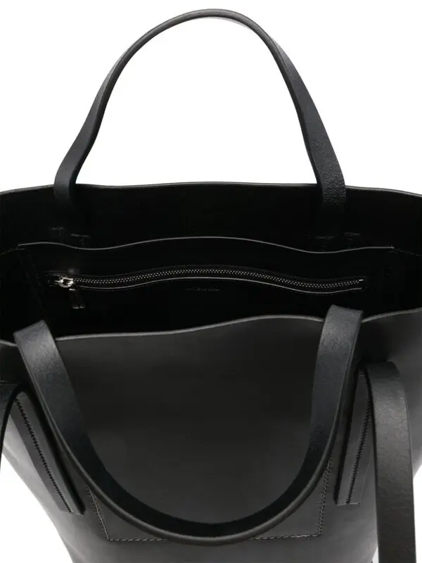 Rick Owens Leather Shopper Tote