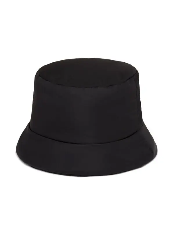 Prada Logo-appliqué Padded Bucket Hat