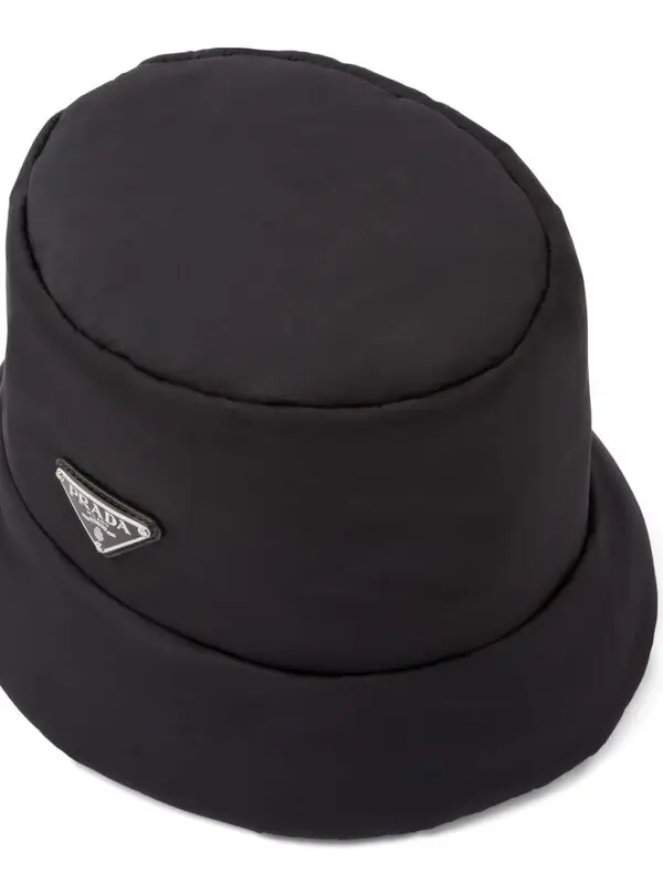 Prada Logo-appliqué Padded Bucket Hat