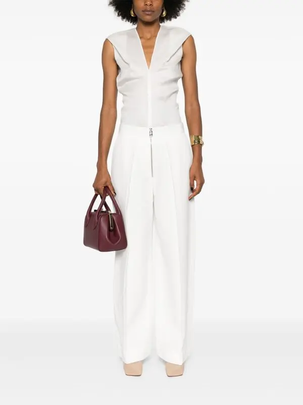 Khaite Marine Trousers - White