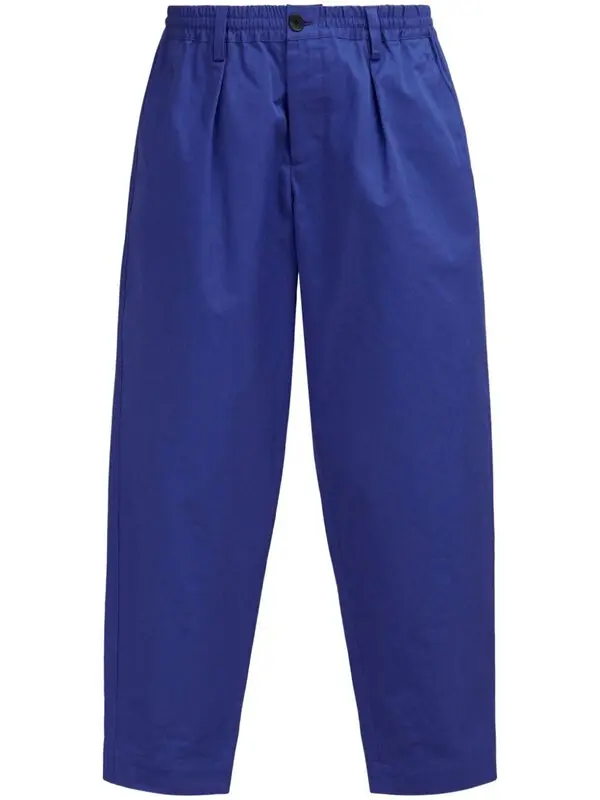 Marni Tapered Organic-cotton Trousers