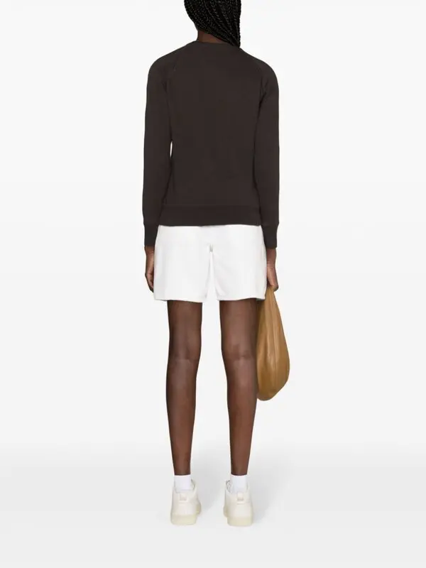 MARANT ETOILE Milla Logo-flocked Sweatshirt - Black