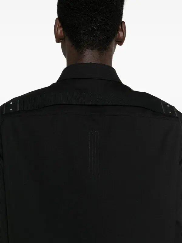 Rick Owens Concealed Press-stud Shirt