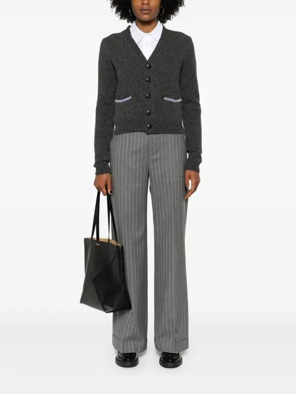 Brunello Cucinelli Striped Tailored Trousers