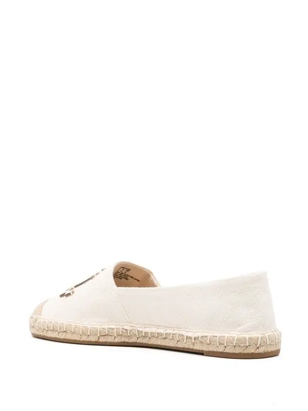 Ralph Lauren Cameryn Logo Espadrilles - Neutrals