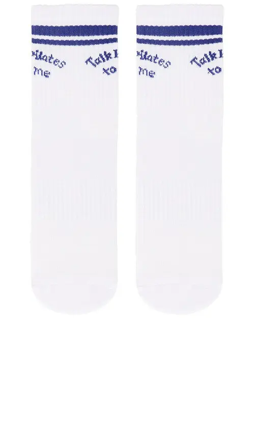 SOULS. Talk Pilates To Me Grip Socks