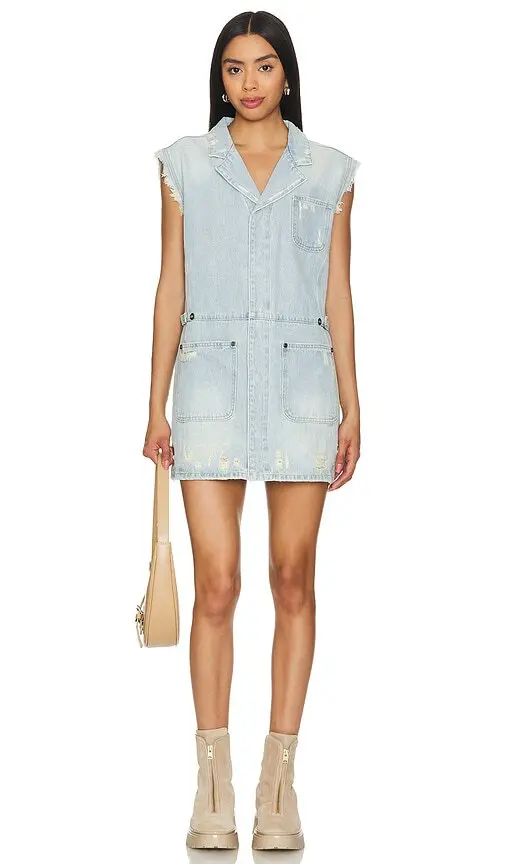 Oneteaspoon Palisades Denim Dress In Old West - 72% Off | Editorialist