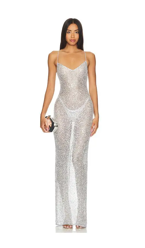Nbd Leighan Metallic Gown