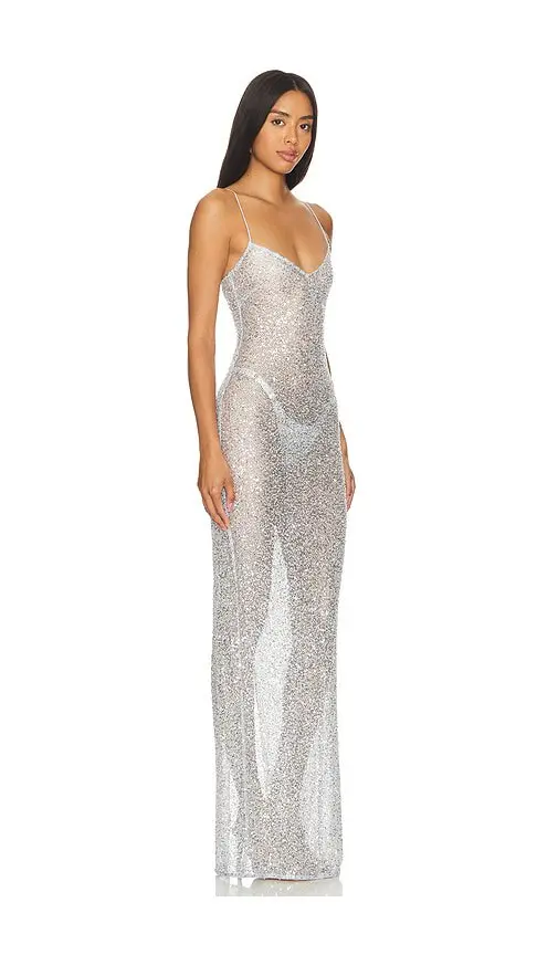 Nbd Leighan Metallic Gown