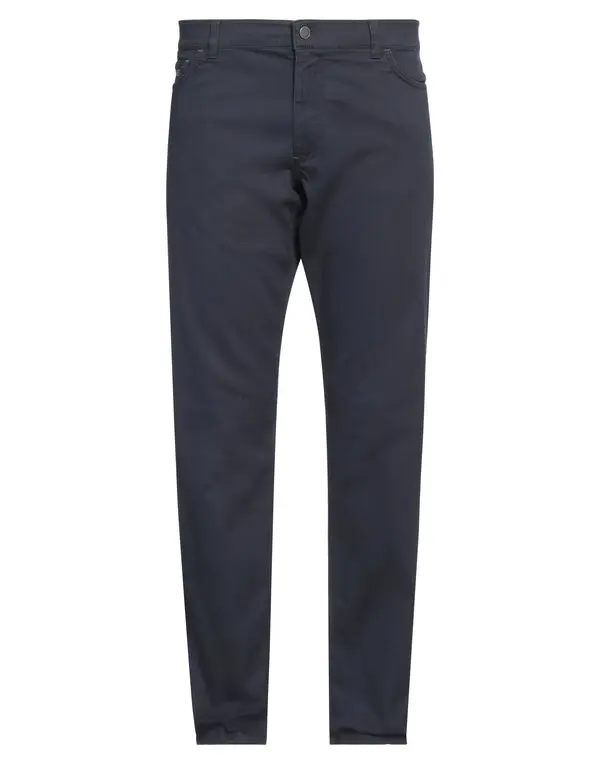 HARMONT & BLAINE Pants Size Cotton, Elastane - Navy Blue