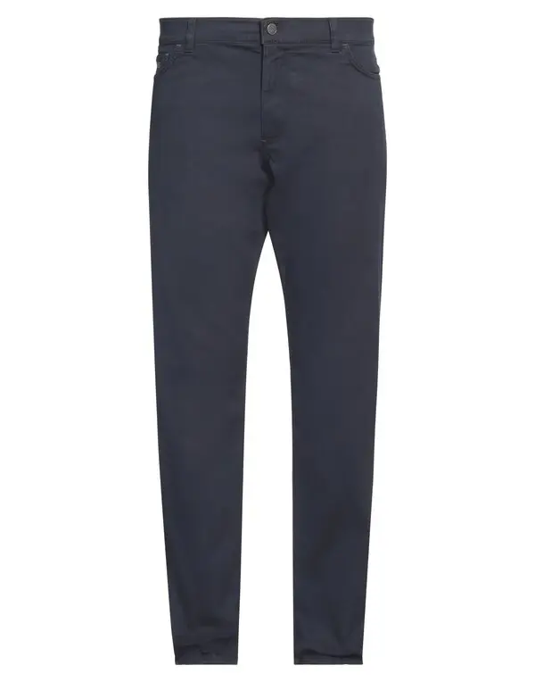 HARMONT & BLAINE Pants Size Cotton, Elastane - Navy