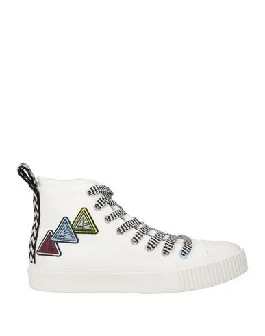 LANVIN Cotton High-top Sneakers
