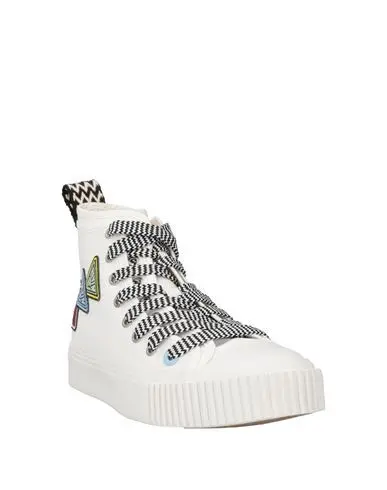 LANVIN Cotton High-top Sneakers
