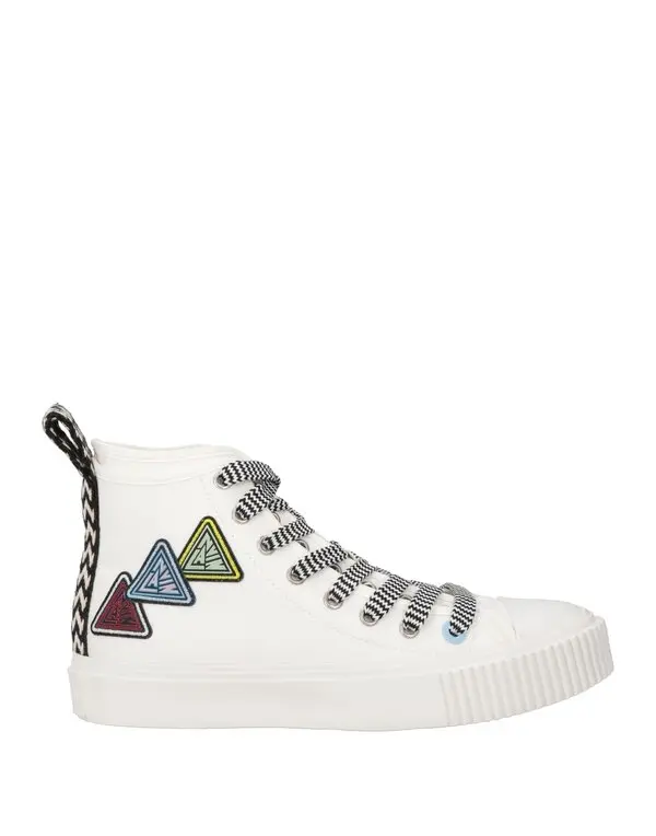 LANVIN Cotton High-top Sneakers