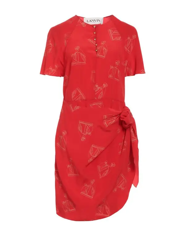 LANVIN Silk Mini Dress