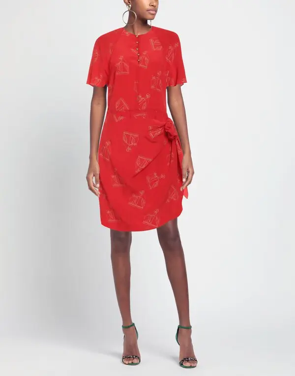 LANVIN Silk Mini Dress
