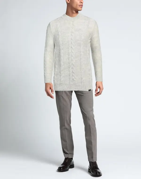 BROOKSFIELD Sweater In Light Wool Blend - Grey