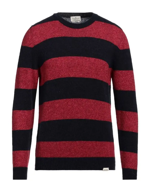 BROOKSFIELD Sweater In Virgin Wool And Polyamide - Blue
