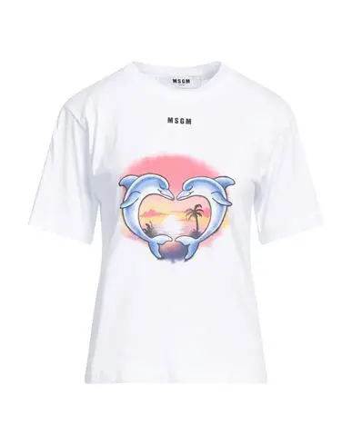 MSGM Logo-print T-shirt