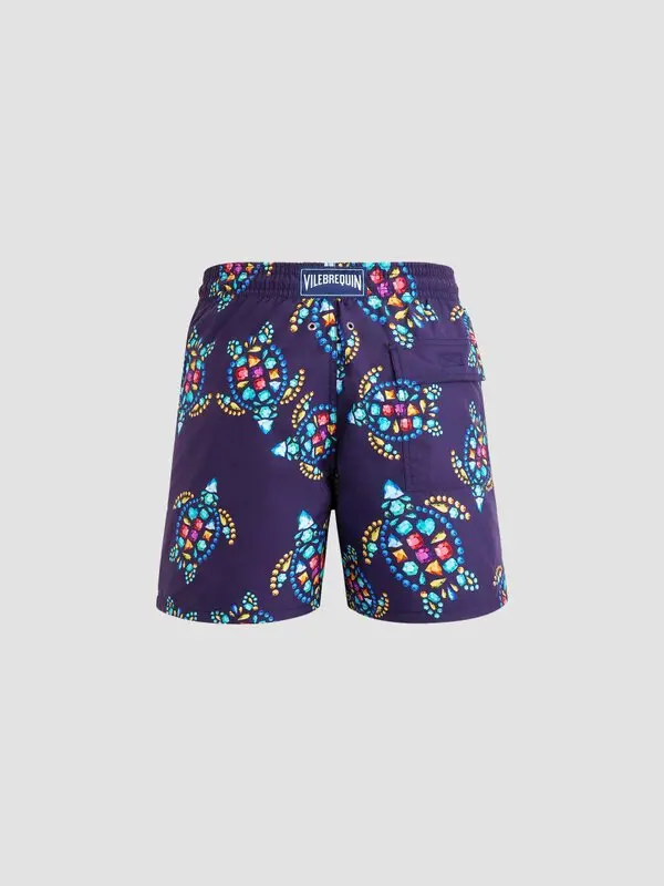Vilebrequin Vendôme Turtles Cotton Swim Shorts