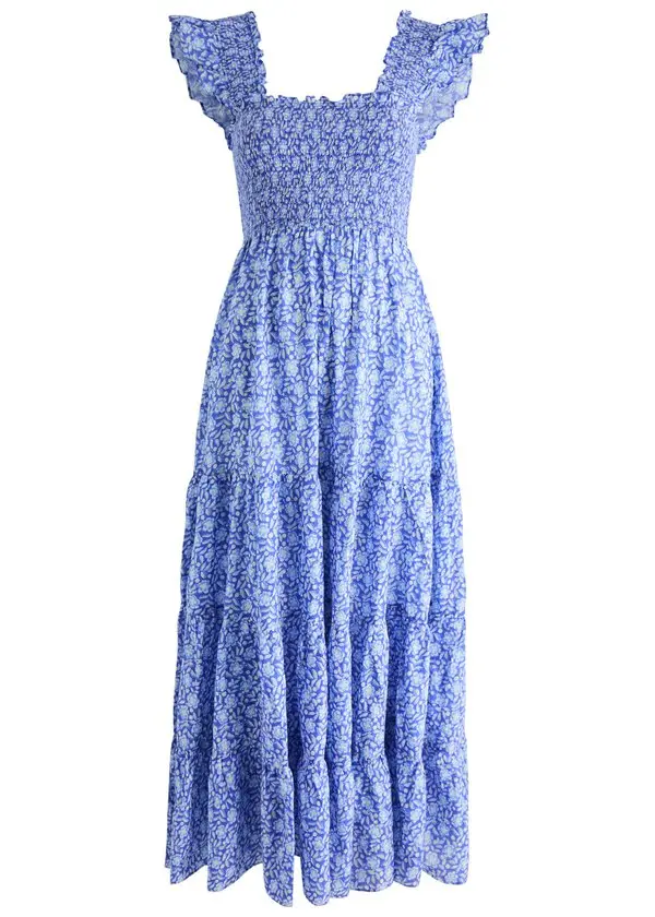 maxi blue dress long sleeve Hazel Blues®