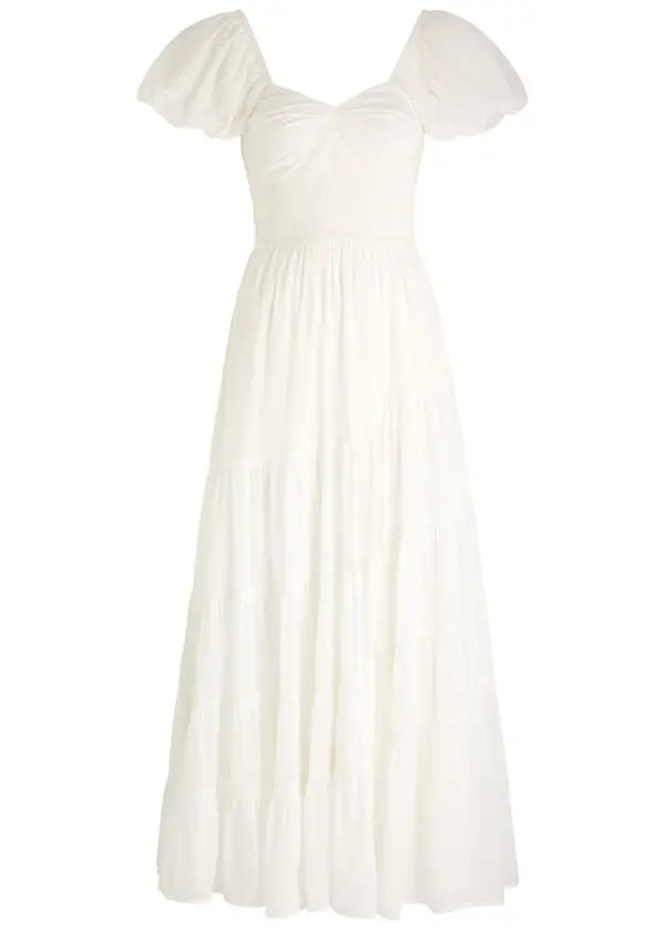 Free People Sundrenched Cotton Maxi Dress