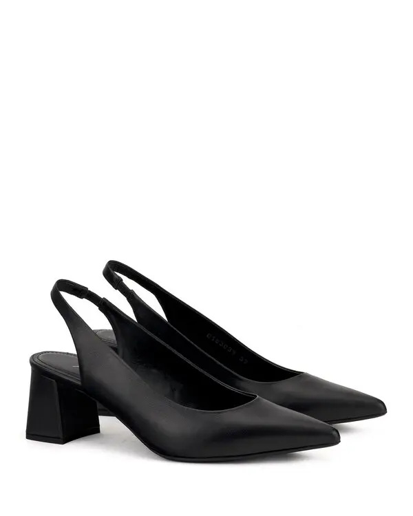Agl Dodi Pointed Toe Slingback Pumps