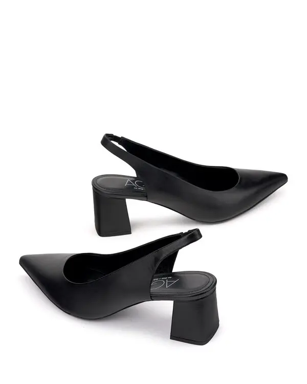 Agl Dodi Pointed Toe Slingback Pumps