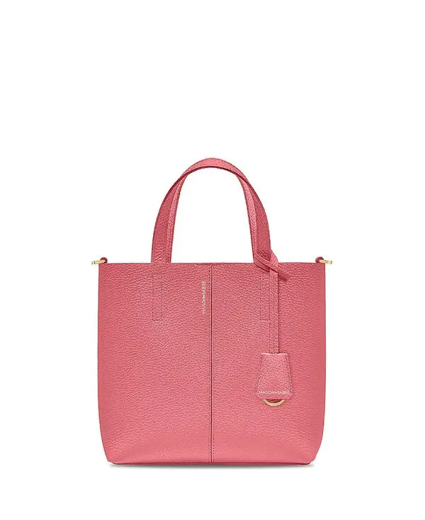 MAISON DE SABRE Leather Soft Tote - Candy Pink