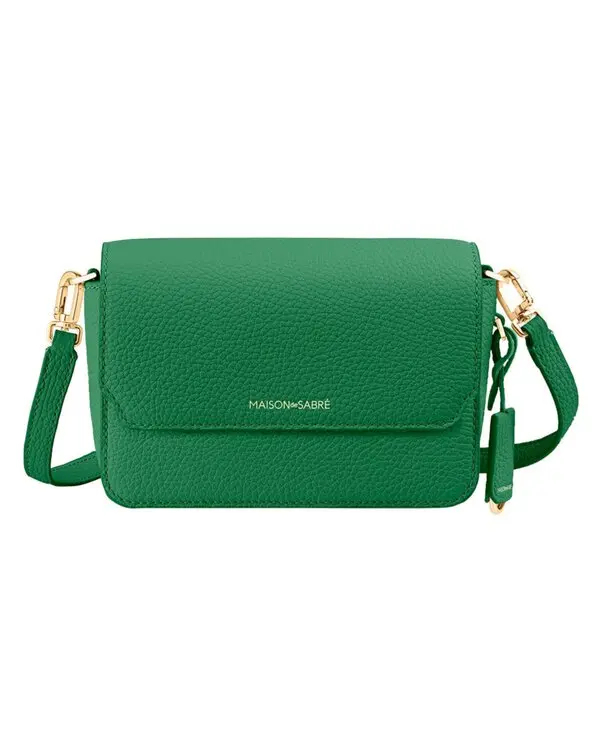 MAISON DE SABRE Flap Bag - Emerald Green