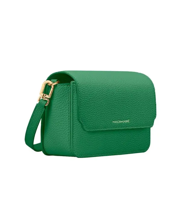 MAISON DE SABRE Flap Bag - Emerald Green
