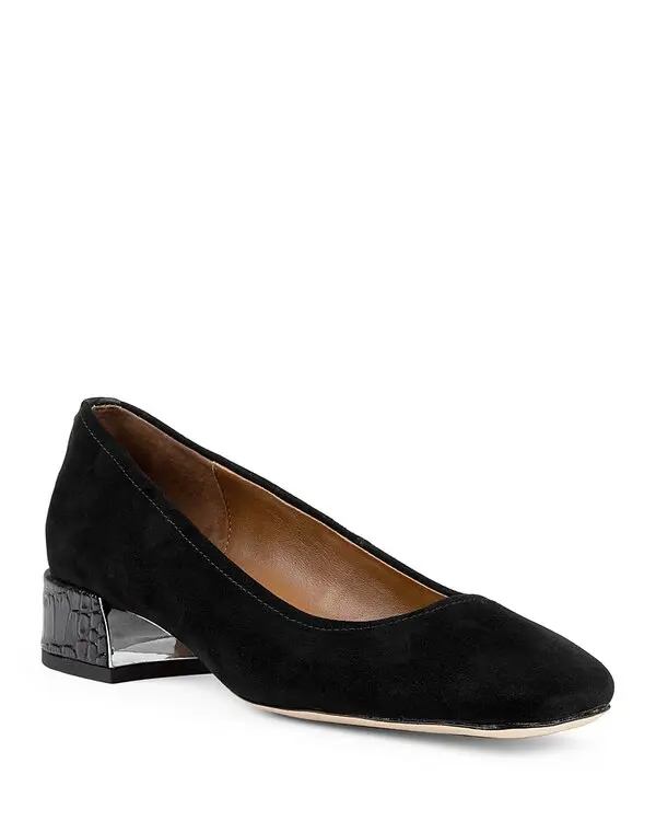 DONALD PLINER Dreww Mid Heel Pumps